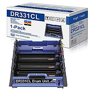 MitoColor 1 Pack DR-331CL Remanufactured Drum Unit Compatible for Brother DR331CL Replacement for HL-L8250CDN L8350CDW/CDWT L9200CDW/CDWT MFC-L8600CDW MFC-L8850CDW L9550CDW Printer