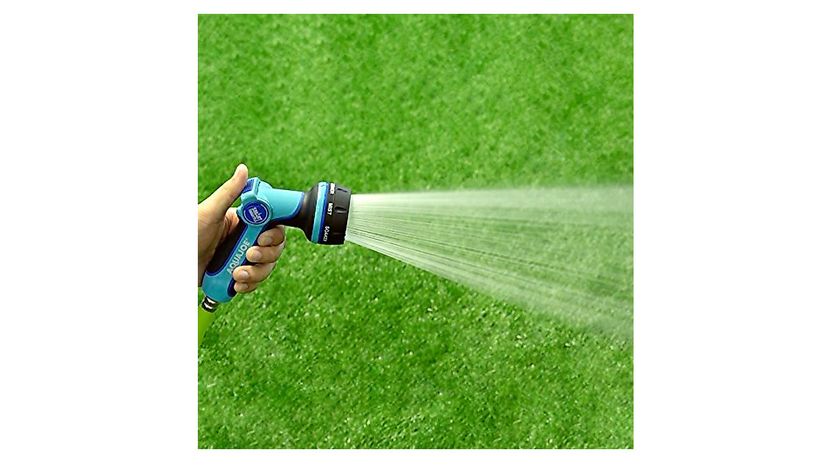 Aqua Joe Heavy Duty Metal Hose Nozzle with Smart Throttle — versatile ...