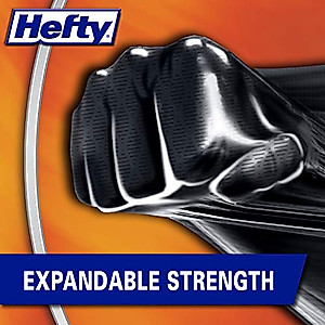 Hefty Ultra Strong Lawn and Leaf Large Trash Bags, 39 Gallon, 16 Count