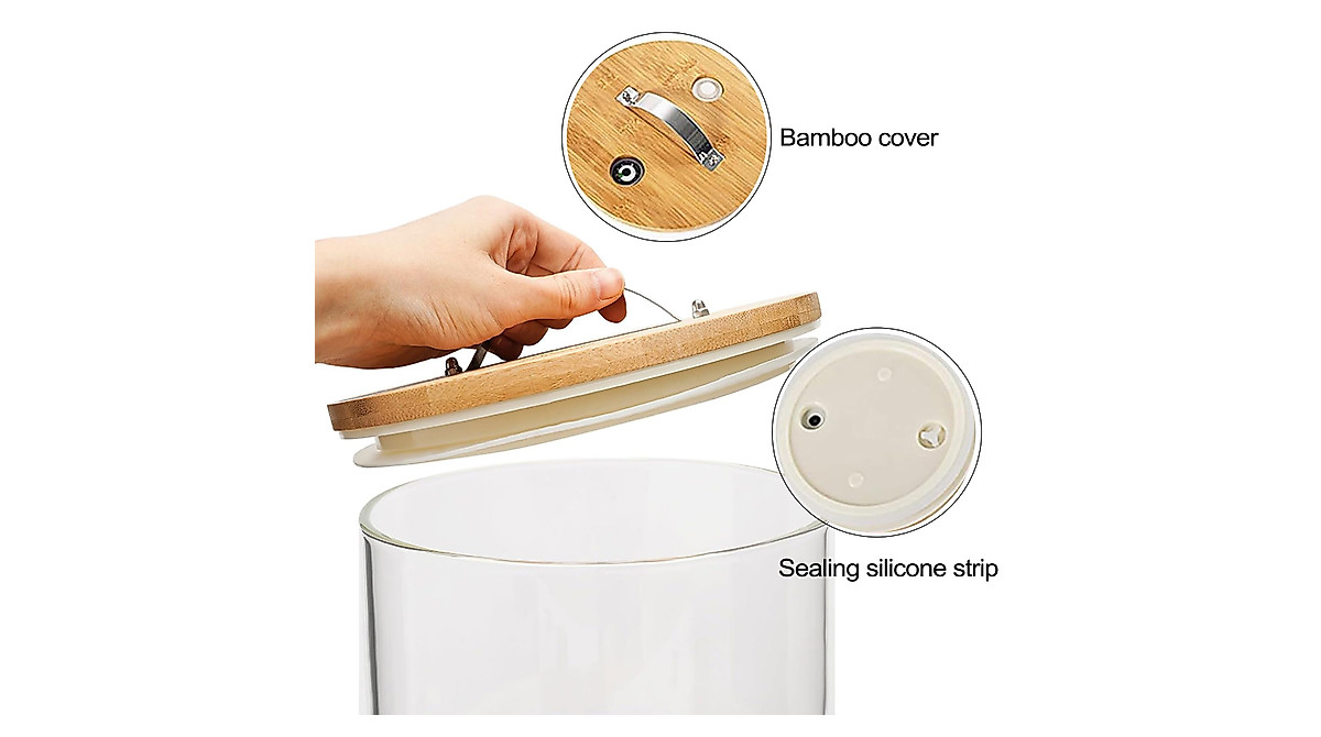 Rice Dispenser 5L - Stylish Kitchen Storage Solution