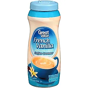 Great Value French Vanilla Coffee Creamer, 15 oz