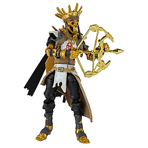 FORTNITE ORO (Master Grade) - 4-Inch Articulated Figure with Back Bling, Harvesting Tool, and Weapons