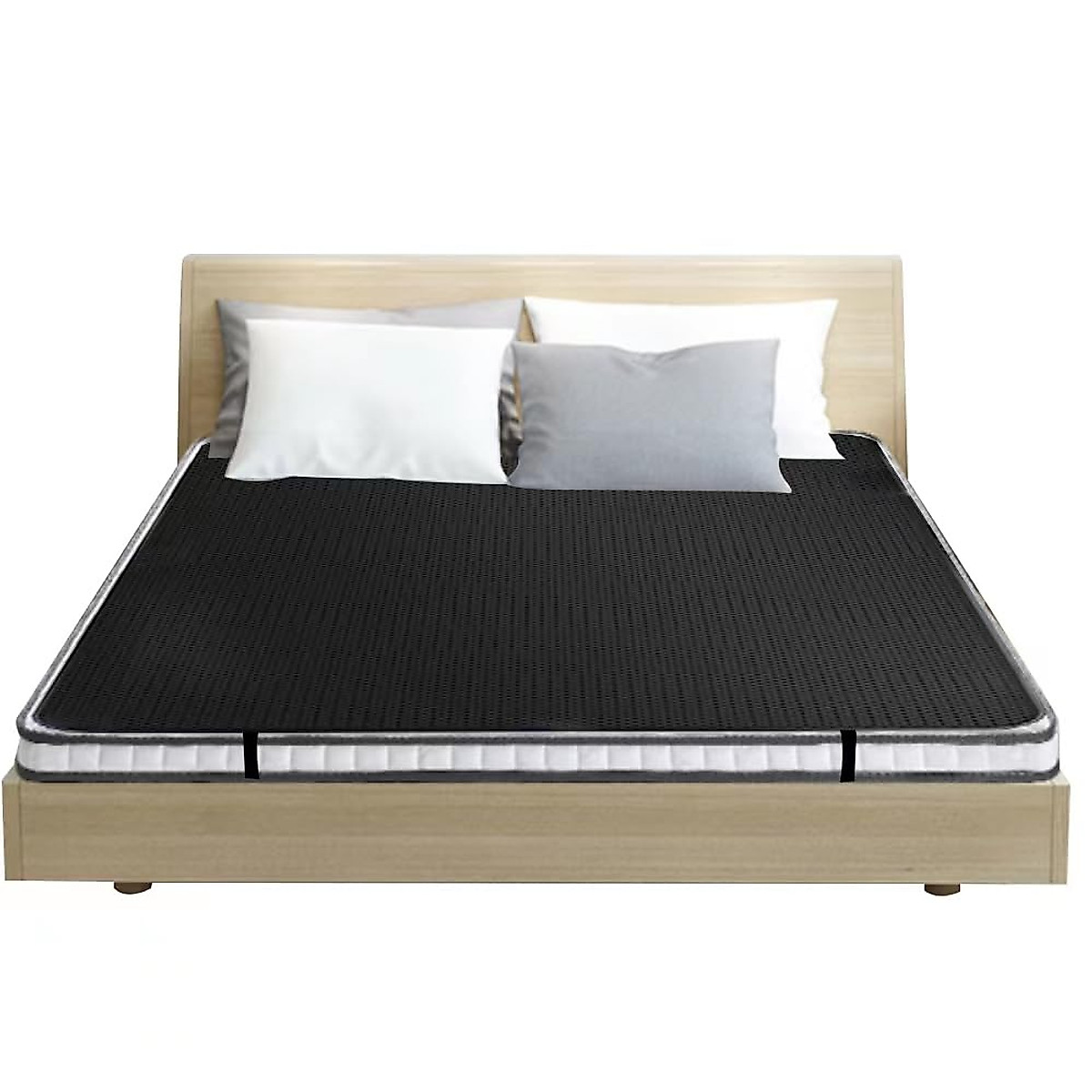 WAUZOBLE Grounding Mat kit, Breathable Grounding Pad, Grounding Mattress with Grounding Wire, Improving Sleep and Relieving Stress for Better Work(54 * 78inch)