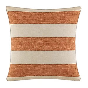 Tommy Bahama - Throw Pillow, Cotton Bedding with Envelope Closure, Home Decor for Bed or Couch (Palmiers Orange, 18" x 18")