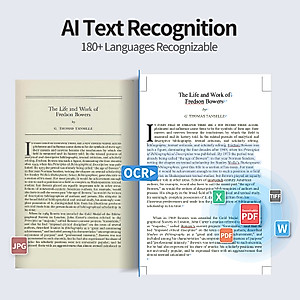 CZUR Aura Pro 14MP Document Scanner and Black Travel Backpack Bundle