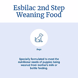 PetAg Esbilac 2nd Step Puppy Weaning Food - With Natural Milk Protein, Vitamins, and Minerals for 4-8 Week-Old Puppies - 14 oz Powdered Mix