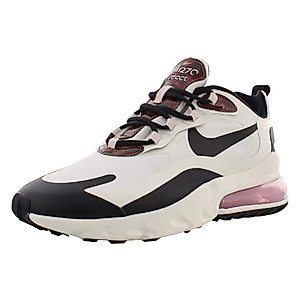 Nike Air Max 270 React Womens Shoes Size 8, Color: Sail/Multi-Color/Barely Rose