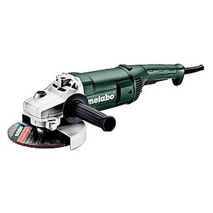 Metabo 7-Inch Angle Grinder, 8,500 RPM, 15 Amp, Paddle Switch, W 2200-180, 606434420, Green