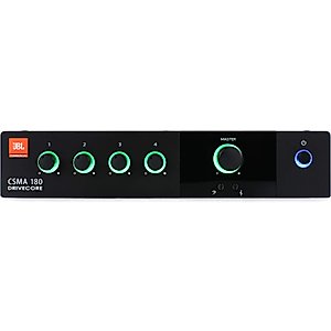 JBL Professional CSMA180 Commercial Series 80-Watt Powered Audio Mixer/Amplifier