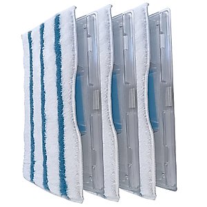 Flammi Reusable Mop Pad Refills Compatible with Shark VACMOP VM252 VM250 VM200, Vacuum Mop Pad Refills (3 Sets)