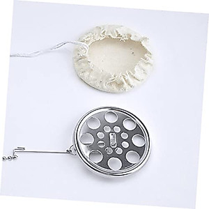 CRAFTHROU 20pcs Coffee Pot Filter Cloth Espresso Maker Coffee Filter Clothes Coffee Filter Paper Bag Espresso Pitcher Coffee Pot Tool Thai Tea Strainer Coffee Supply Coffee Tool Beige Cotton