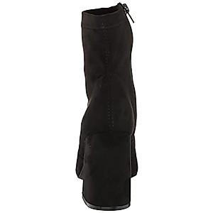 Madden Girl Women's Swift Fashion Boot, Black Fabric, 6