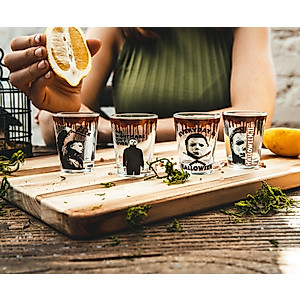 Halloween II Michael Myers 2-Ounce Mini Shot Glasses | Set of 4