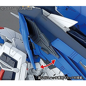 Bandai Hobby MG Freedom Gundam (Ver. 2.0)"Gundam Seed 1/100, Multi-Colored, 8" (BAN204883)