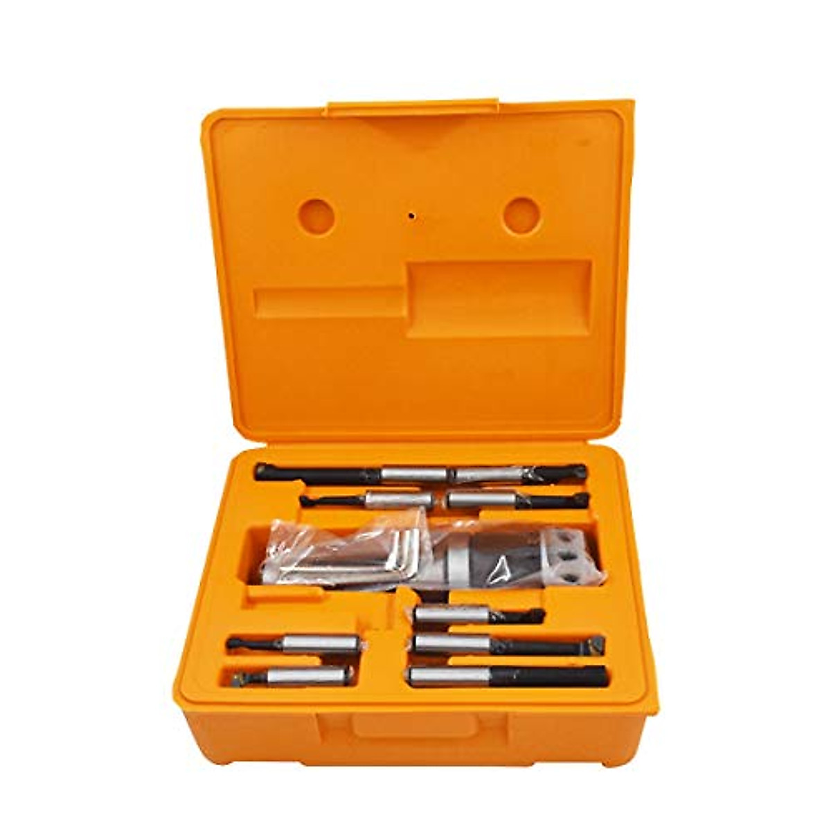 2 Inch Boring Head R8 Shank 9pcs 1/2 Inch Carbide Boring Bar Set milling Machine Boring Head Set