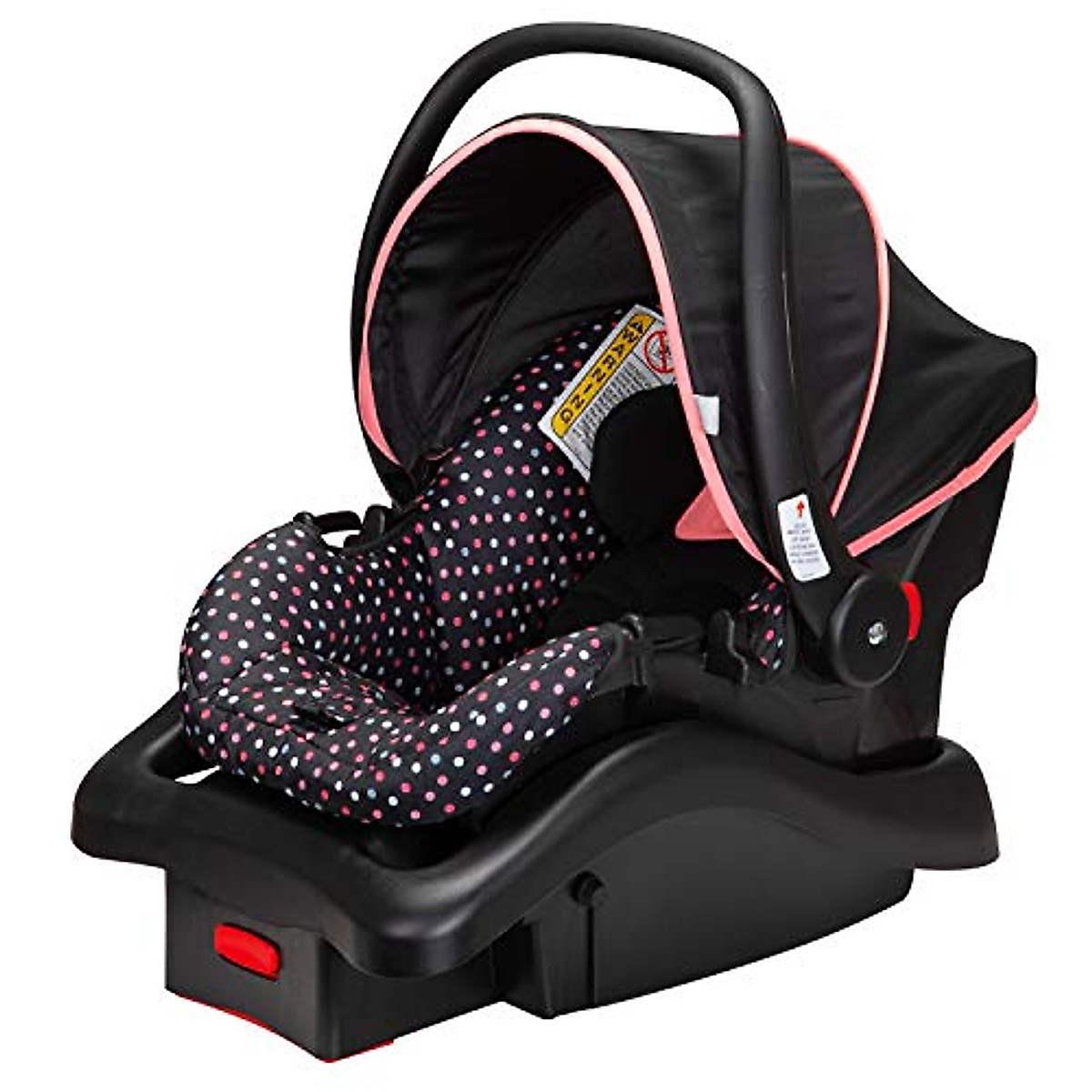 Disney Light 'N Comfy 22 Luxe Infant Car Seat, Minnie Confetti