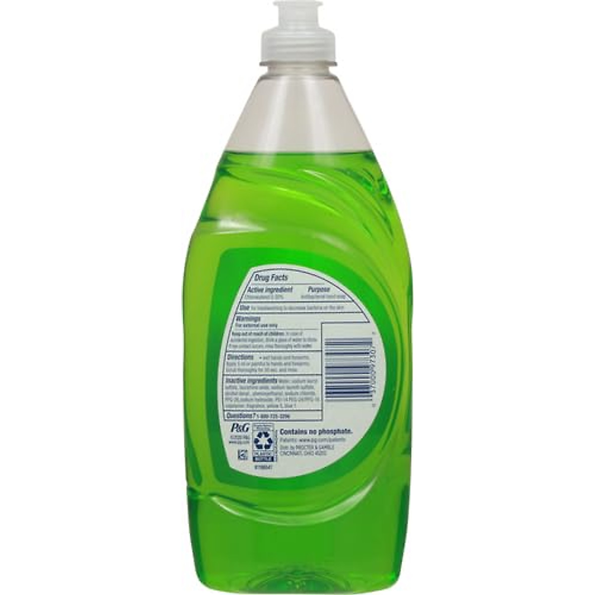 Dawn Ultra Antibacterial Hand Soap, Dishwashing Liquid Dish Soap, Apple Blossom Scent, 19.4 fl oz