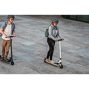 Schwinn Tone 3 Mens and Womens Electric Scooter, Fits Youth/Adult Riders Ages 13+, Max Rider Weight 175lbs, Max Speed of 15MPH, Lightweight, Folding, Locking Aluminum Frame, White