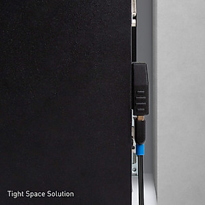 Cable Matters 2-Pack 90 Degree Right Angle USB Adapter Gender Changer