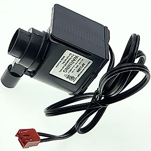 AC 120V AP1200 Commercial Large Flowing Water Ice Machine Water Pump Small Circulating Submersible Pump For HZB-30F,HZB-38F,HZB-32,HZB-45,HZB-65,HZB-90,HZB-120,HZB-160 Ice Maker 60Hz 0.13A Hmax:0.8m