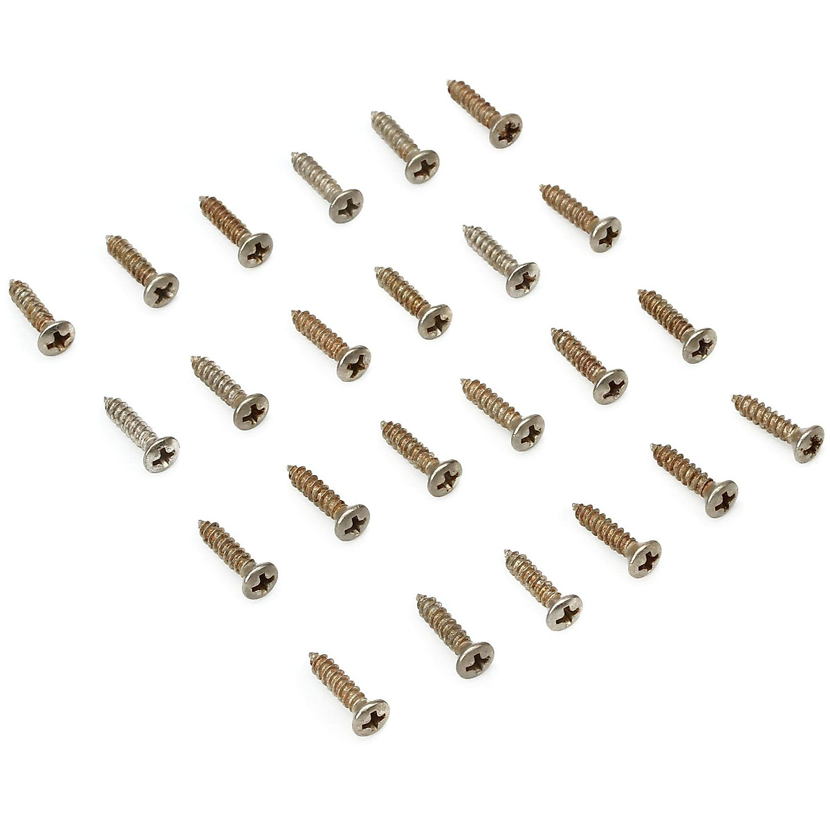 Fender Road Worn Pickguard / Control Plate Screws (24)