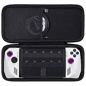 Aenllosi Hard Carrying Case Replacement for ASUS Rog Ally 7 inch 120Hz Gaming Handheld,Organizer for AMD Z1 Extreme Processor Game Console(Black,Case Only)