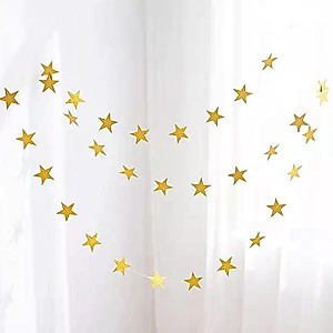 Pink Birthday Party Decorations Kit Pink Paper Fan flower Star Garland Happy Birthday Banner Pink White Golden Tassels Party Decor For Girls and Women