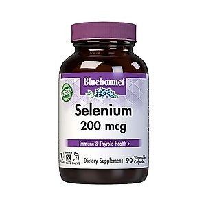 BLUEBONNET NUTRITION SELENIUM 200 mcg
