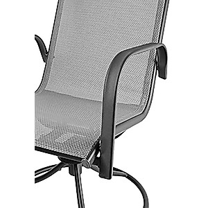 Patio Master Corporation Sienna Swivel Rocker (Set of 2) (Gray)