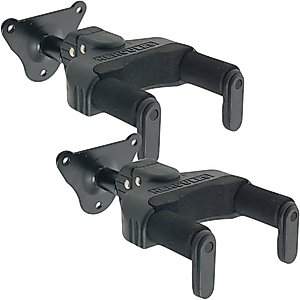 Hercules GSP39WB Auto Grab Wall Mount Guitar Hanger (Pack of 2) - Parallel Import Goods