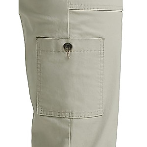 Lee Women's Ultra Lux Comfort with Flex-to-Go Utility Pant, Salina Stone, 14 Long