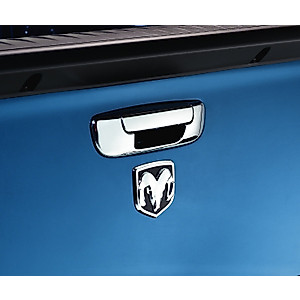 Auto Ventshade (AVS) 686556 Chrome Tailgate Handle Cover for 2002-2008 Dodge Ram 1500, 2002-2010 Ram 2500 & 3500, Black