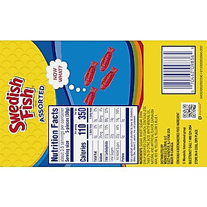 SWEDISH FISH Assorted Soft & Chewy Candy, 12 - 3.5 oz Boxes