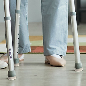 Walker Glide Caps, 2 Pairs - Walker Slides Glides for Easy and Quiet Gliding - Premium Walker Accessories for Seniors