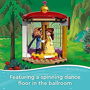 LEGO Disney Belle and The Beast’s Castle 43196 Building Toys from The Beauty and The Beast Movie with Horse Toy, Plus Princess & Prince Mini Dolls