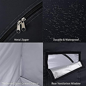 XIYI New 2021 Foldable Storage Bike Tent, Portable Outdoor Waterproof Bicycle Storage Shed, Suitable for Lawn Garden Pool Tool Storage Shed, Large Capacity, Space Saving,Blue