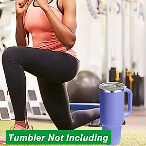 Tumbler Lids Replacement for Hydro Flask 40oz Tumbler Lid(Only for Hydro Flask 40oz Tumbler),Travel Replacement Lids Accessories Compatible for 32oz 40oz Hydro Flask Tumbler 2Pcs