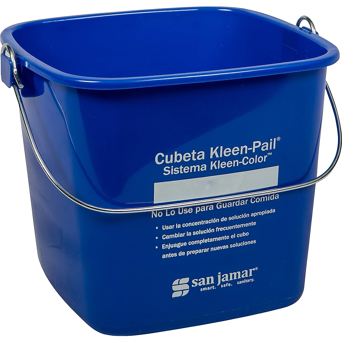 Carlisle Paddles San Jamar KP320GN Kleen-Pail Commercial Cleaning Bucket, 10 Quart, Green