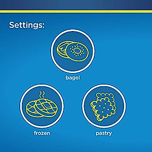 Oster 2 Slice, Bread, Bagel Toaster, Metallic Grey