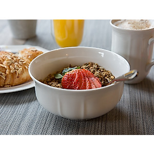 Mikasa Antique White Rim Soup Bowl, 14-Ounce - HK400-220