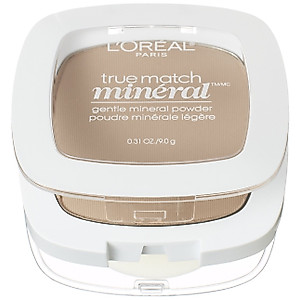 L’Oréal Paris True Match Mineral Pressed Powder, Soft Ivory, 0.31 Ounce