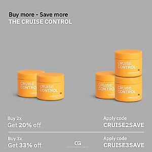 Copenhagen Grooming Cruise Control Beard Balm for Men - Beard Styling Balm - Beard Wax - Beard Care for Men - Men's Beard & Mustache Care