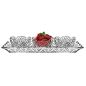 Godinger Dublin 4-piece Relish Server Serving Tray Set