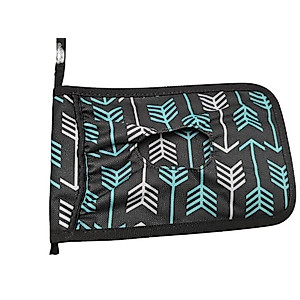 Portable Diaper Changing Pad by BabyDJhor, Open with One Hand, Unisex Baby Style, Excellent to Travel, Camping, Vacations, Gift, Register List and More. Newborn and Infant.