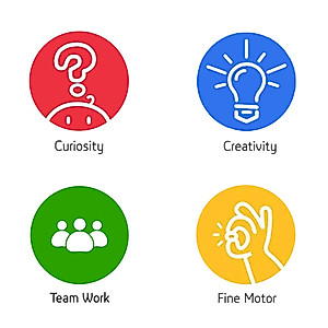 Boxgear Whack a Frog Game Pounding Toy for Kids with 2 Small Toy Hammers - Educational Toy for Toddler Game - Preschool Learning Toy for 3-Year-Old Boys/Girls and Up