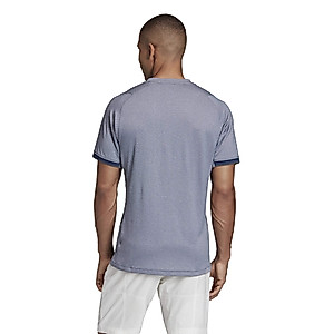 adidas Men's Tennis Freelift Tee Tech Indigo Large