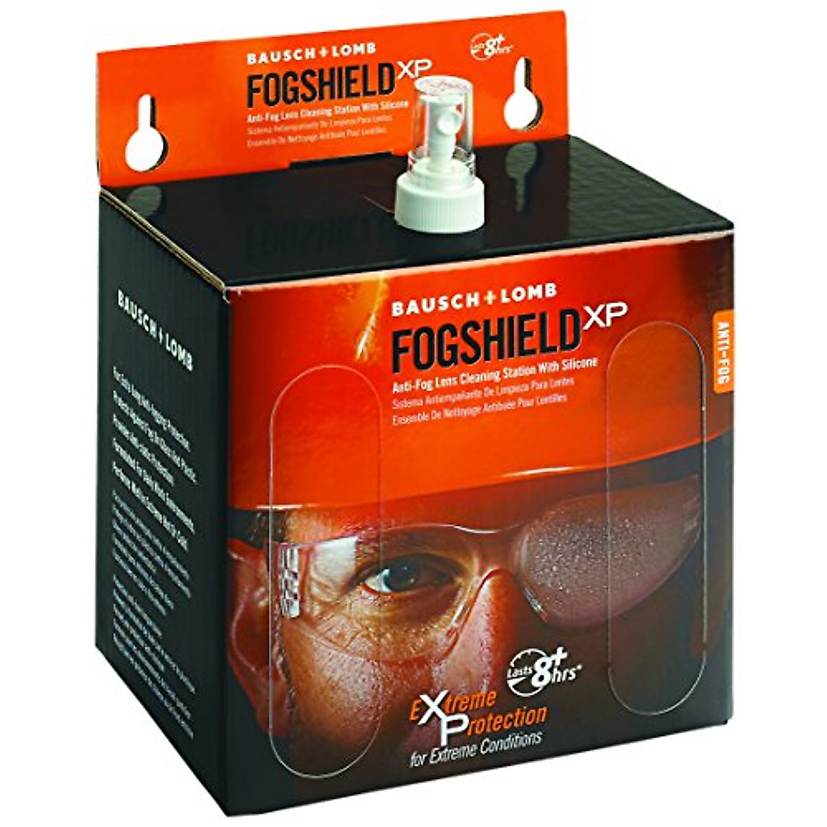 Bausch & Lomb Sight Savers FogShield Extreme Protection Disposable Safety Lens Cleaning Station BAL8577 Each