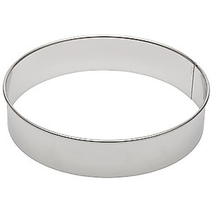 Ateco Food, 8" Round Cutter, Silver