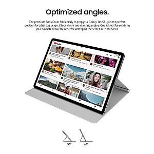 Samsung Galaxy Tab S7 Book Cover (Mystic Silver)