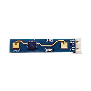 XICOOLEE Microwave Radar Sensor Module LD2410, 24GHz ISM Band, Human Presence Motion Sensing Module, Non-Contact Monitoring Detector, Horizontal Connect, with Bluetooth, Support GPIO and UART Output